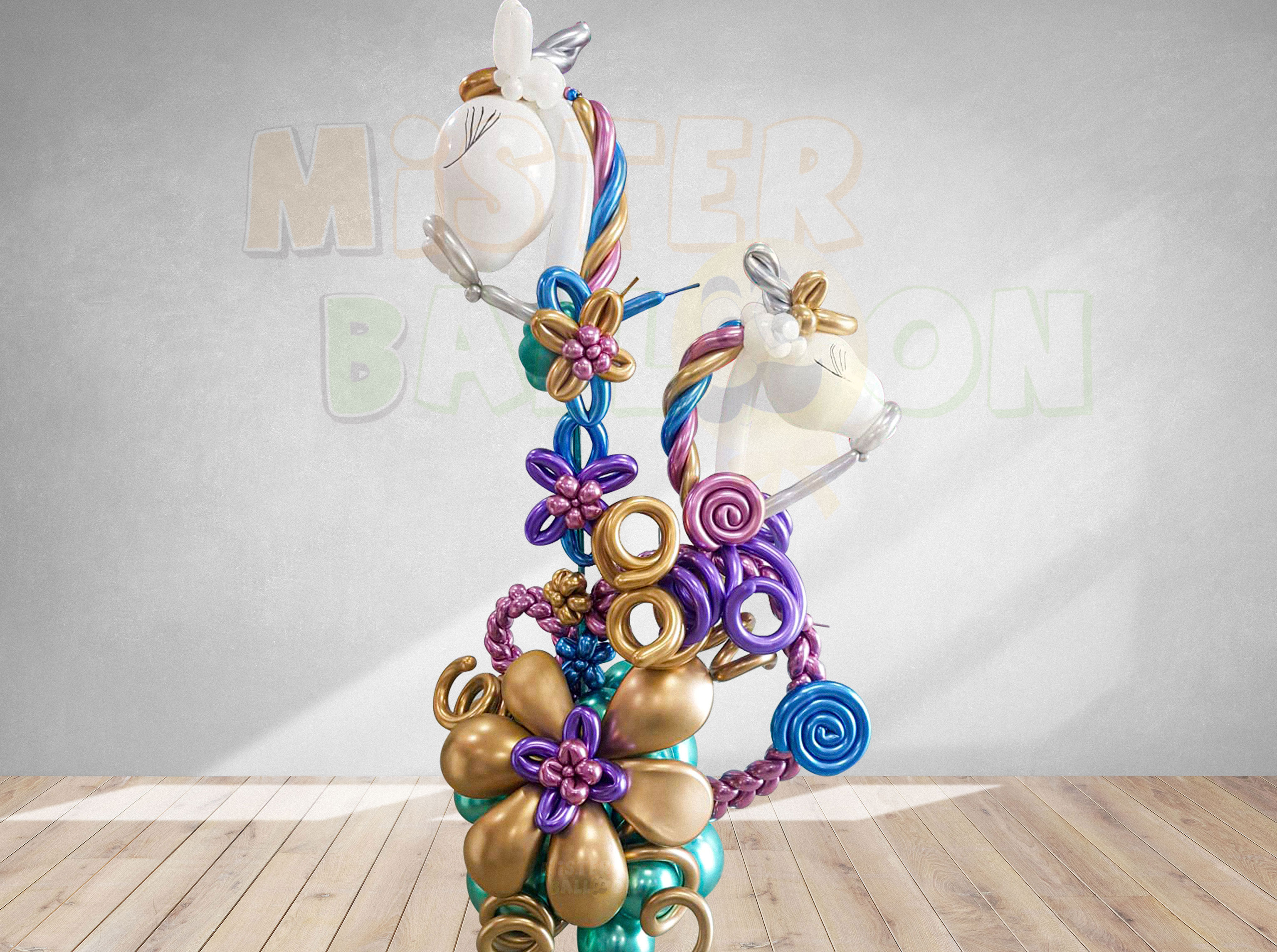 Magical Unicorn Stand Balloon